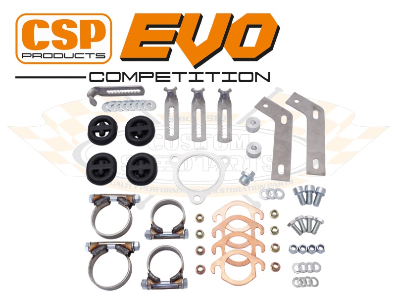 Auspuffanlage Evolution-Competition mit J-Rohren : Custom & Speed Parts ...