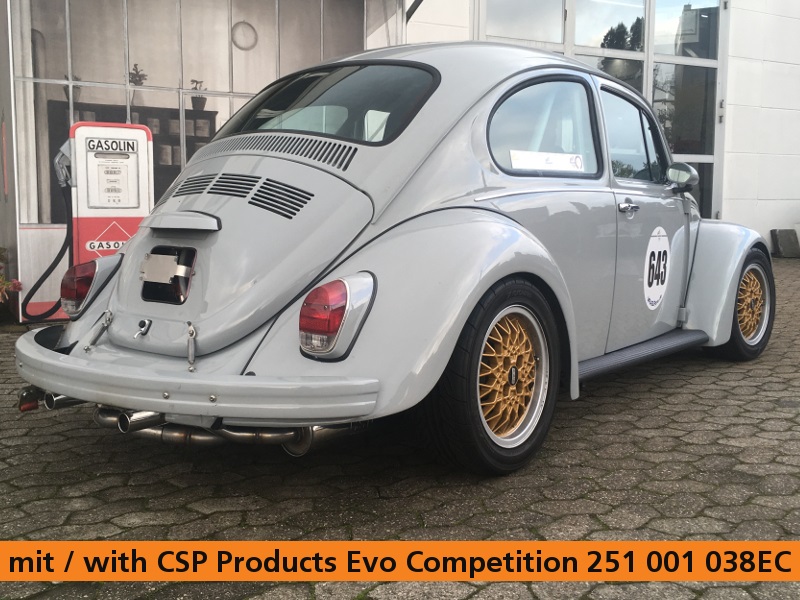 Auspuffanlage Evolution-Competition mit J-Rohren : Custom & Speed Parts ...