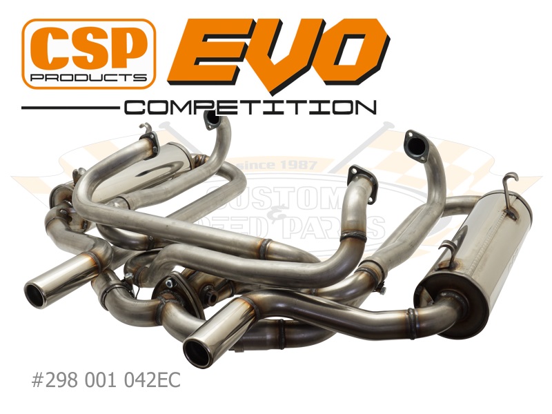Auspuffanlage Evolution-Competition mit J-Rohren : Custom & Speed Parts ...