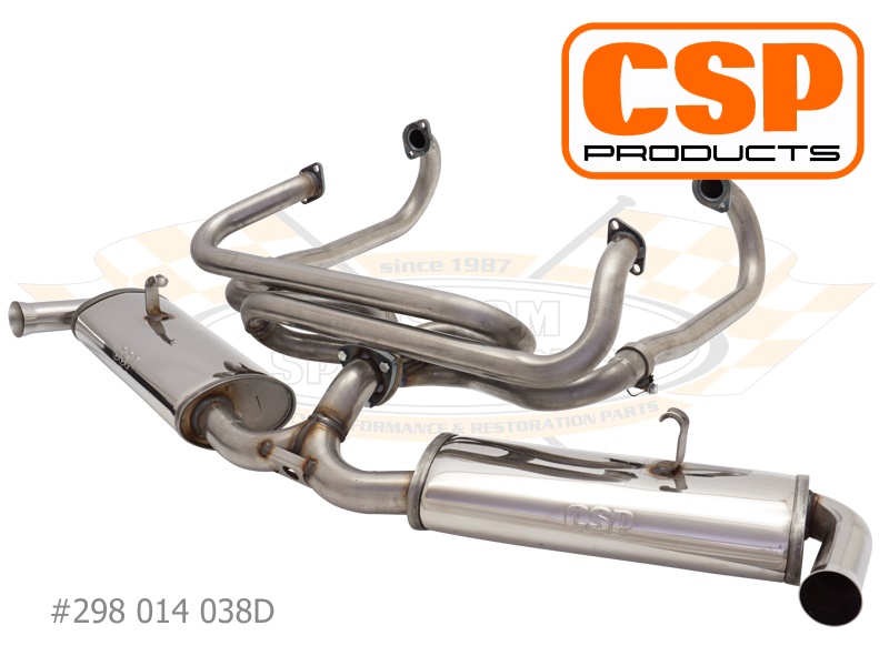 Auspuffanlage Dual Muffler mit J-Rohren : Custom & Speed Parts (CSP)